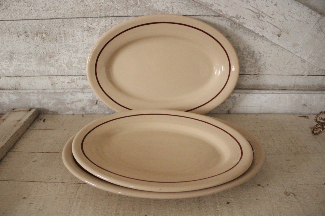 Vintage Buffalo China Serving Platter - Set of Three 1950s Buffalo ...