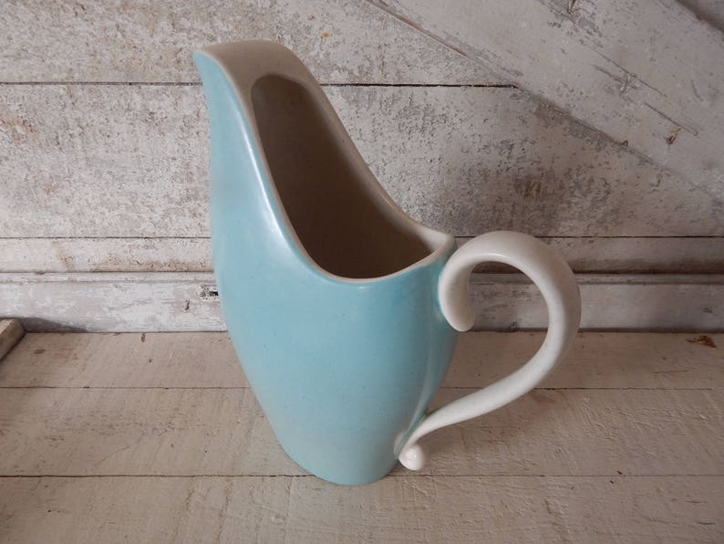Mid Century Modern Serving Pitcher Sleek Modern Ceramic - Etsy