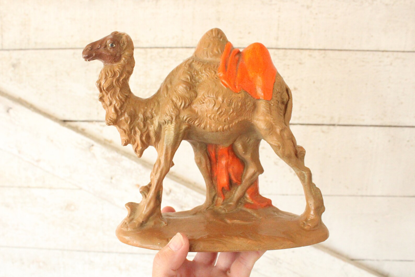 Vintage 1970s Nativity Standing Camel Large Ceramic Standing - Etsy