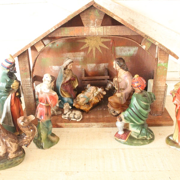 Creche Figures - Etsy