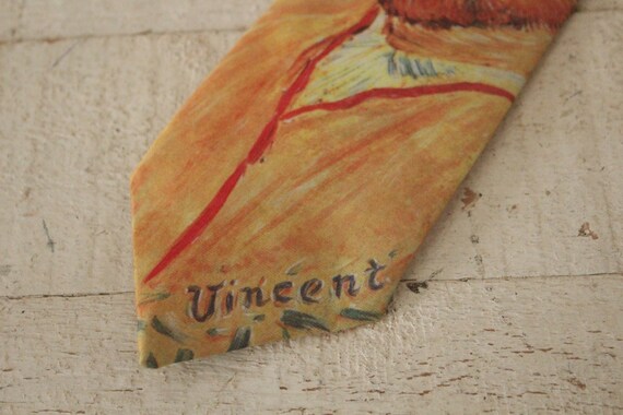Vintage Ralph Marlin Vincent Van Gogh Men's Necktie -… - Gem