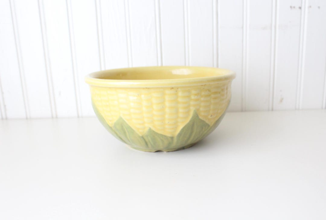 Vintage Shawnee Corn King Mixing Bowl - Corn King Bowl - Antique Mixing ...