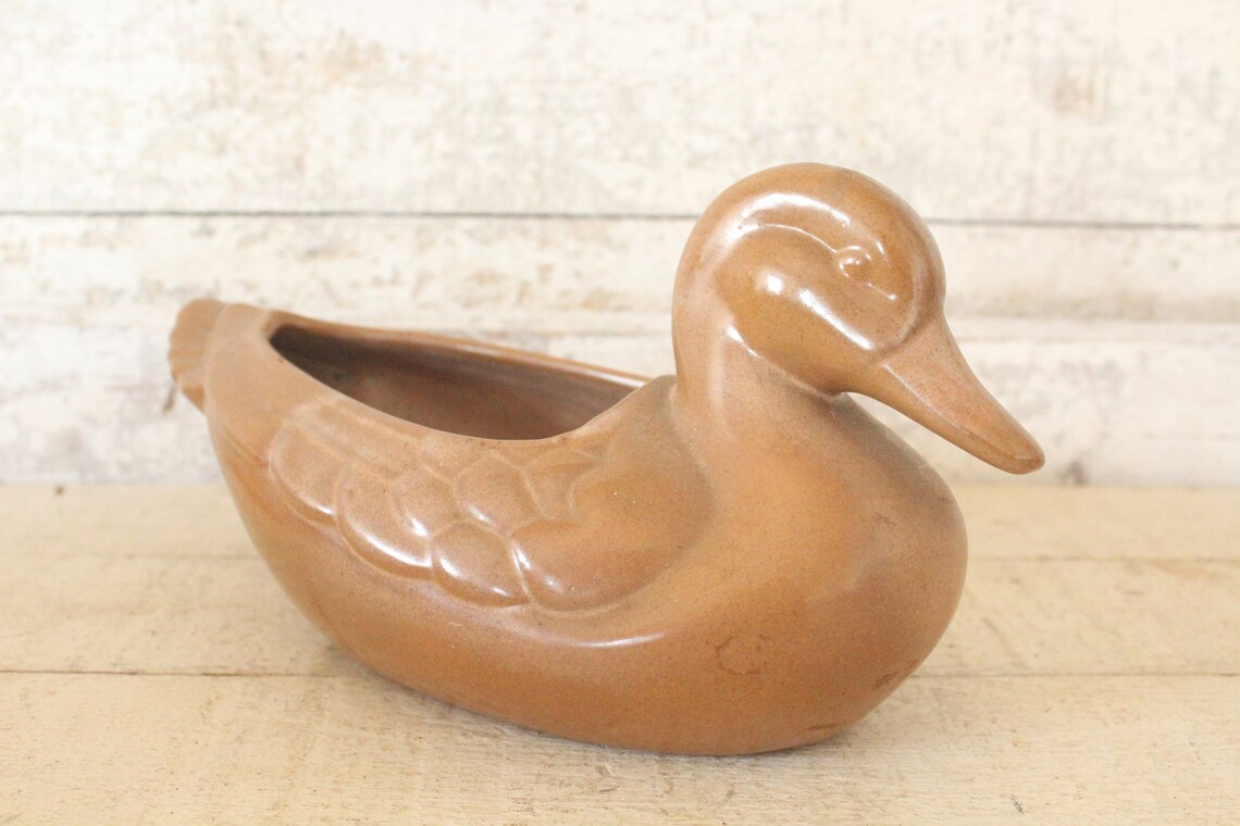 Vintage Frankoma Duck Planter Frankoma Duck Planter 208 - Etsy