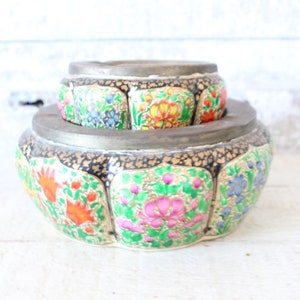 Vintage Japanese Stackable Ashtray Set - Set of Two 1950s Ashtrays ...
