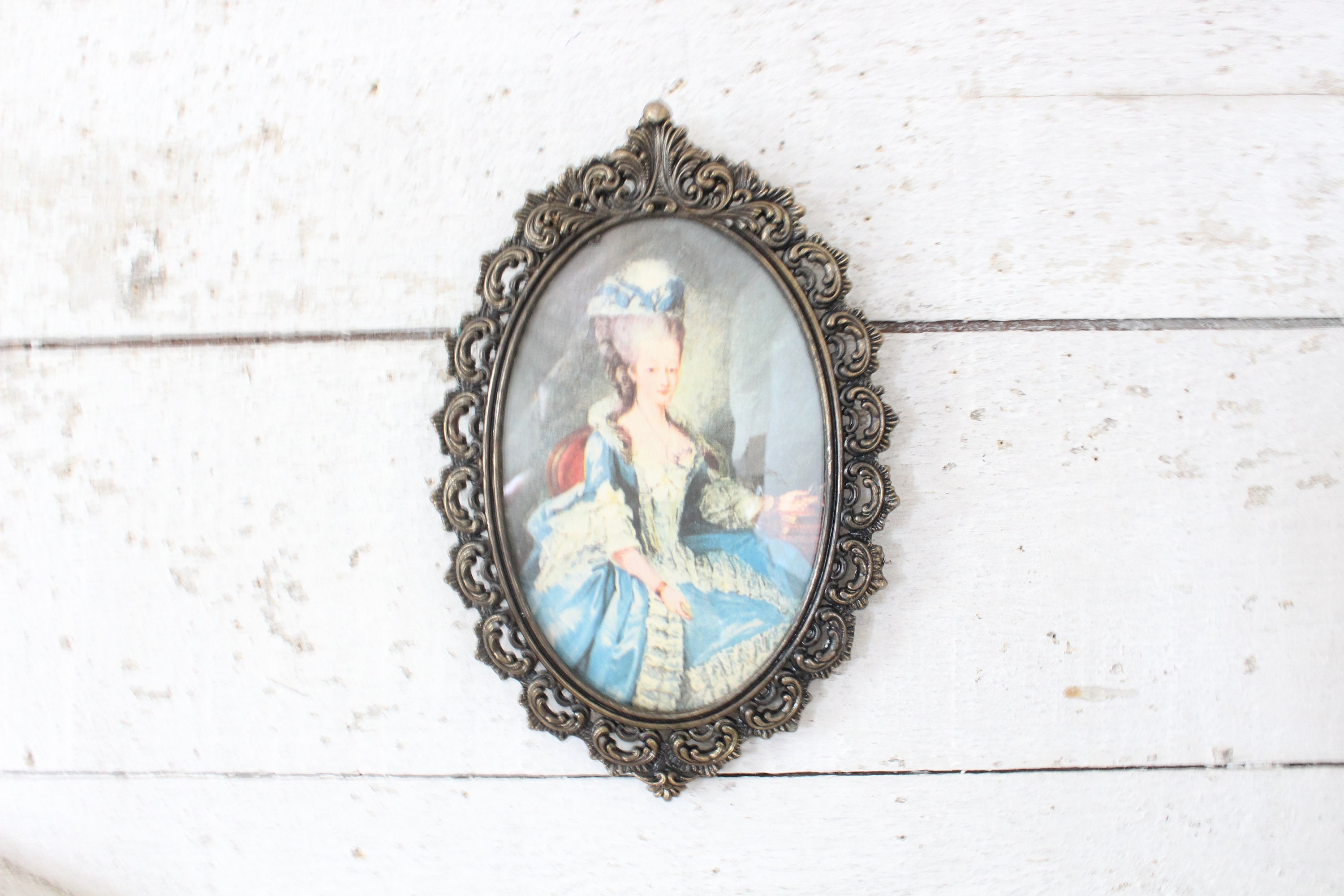 Vintage Italian Florentine Fancy 4x6 Frames - Italian Antique Brass ...