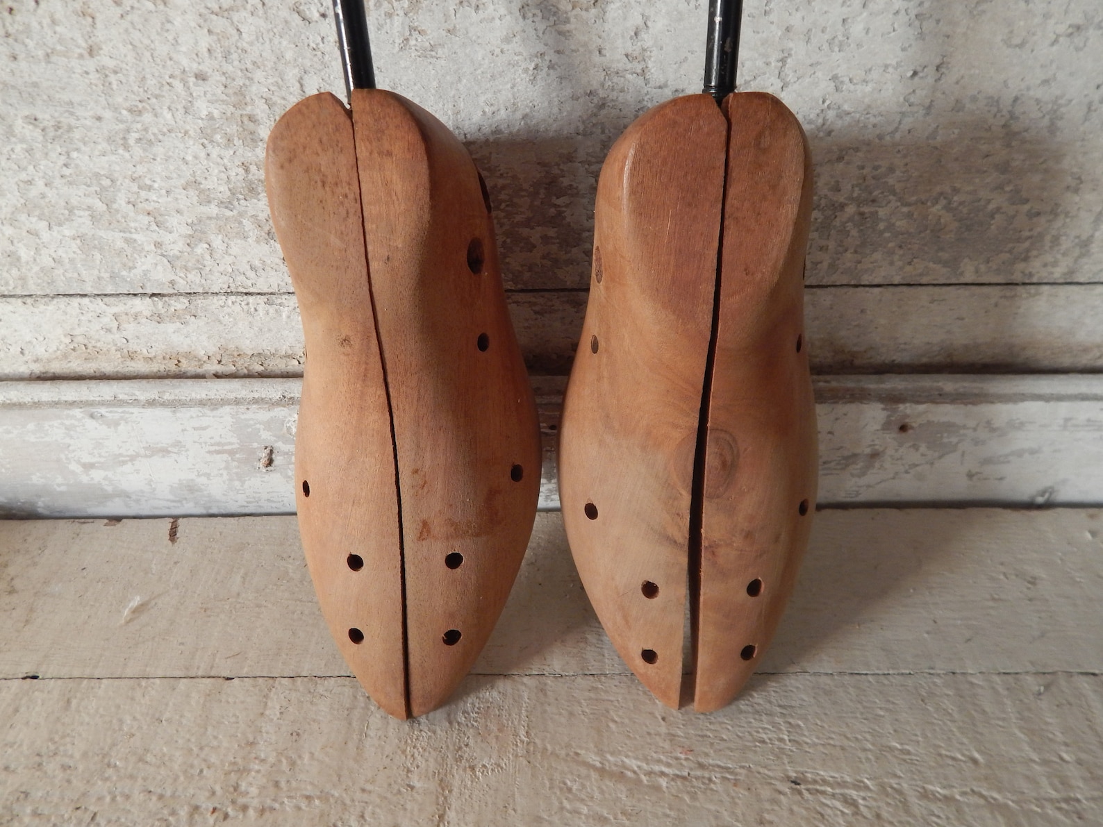 Rustic Wood Shoe Form Stretchers Mid Century Cobbler Shoe - Etsy