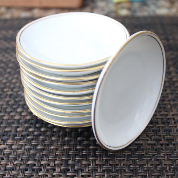 Porcelain Butter Pat - Etsy