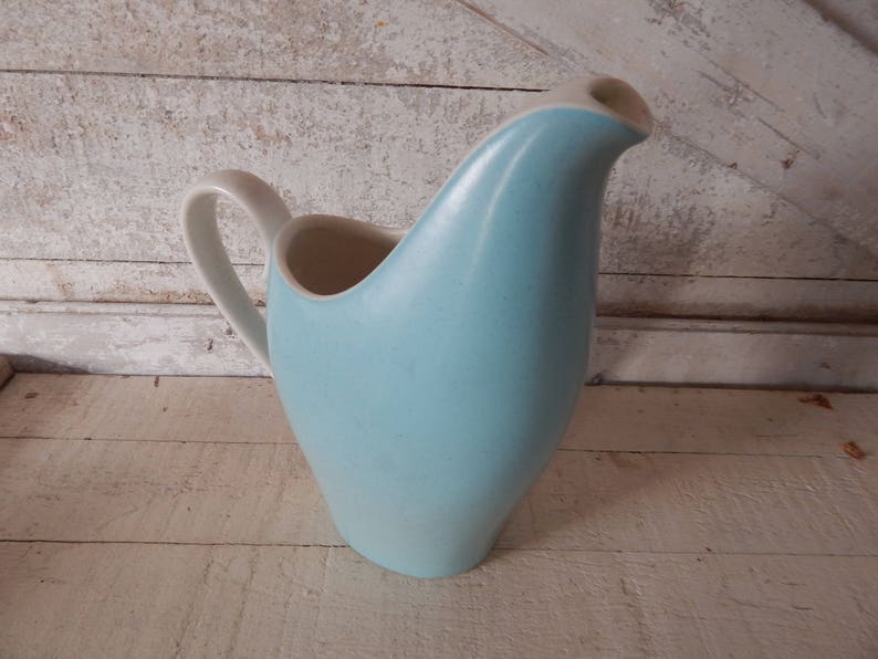 Mid Century Modern Serving Pitcher Sleek Modern Ceramic - Etsy