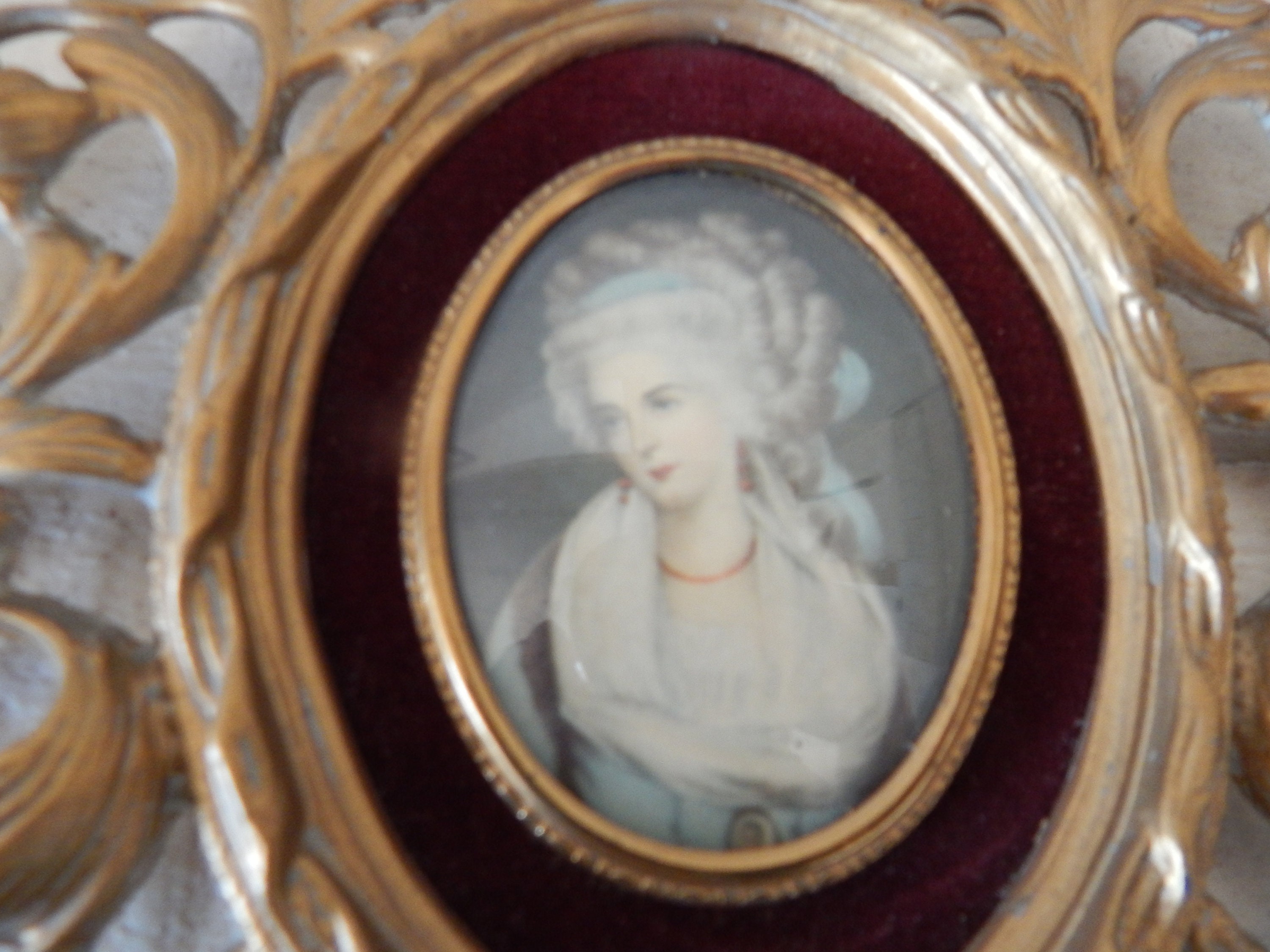 Italian Florentine Fancy Frames Victorian Lady Prints | Etsy