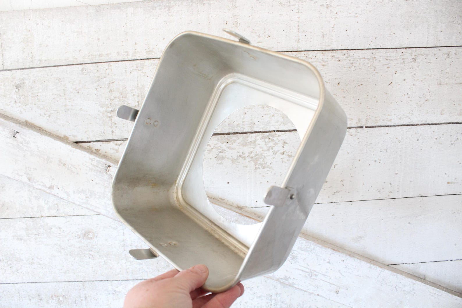 Vintage Wearever Square Angel Food Cake Pan - 2PC Aluminum Cake Pan ...