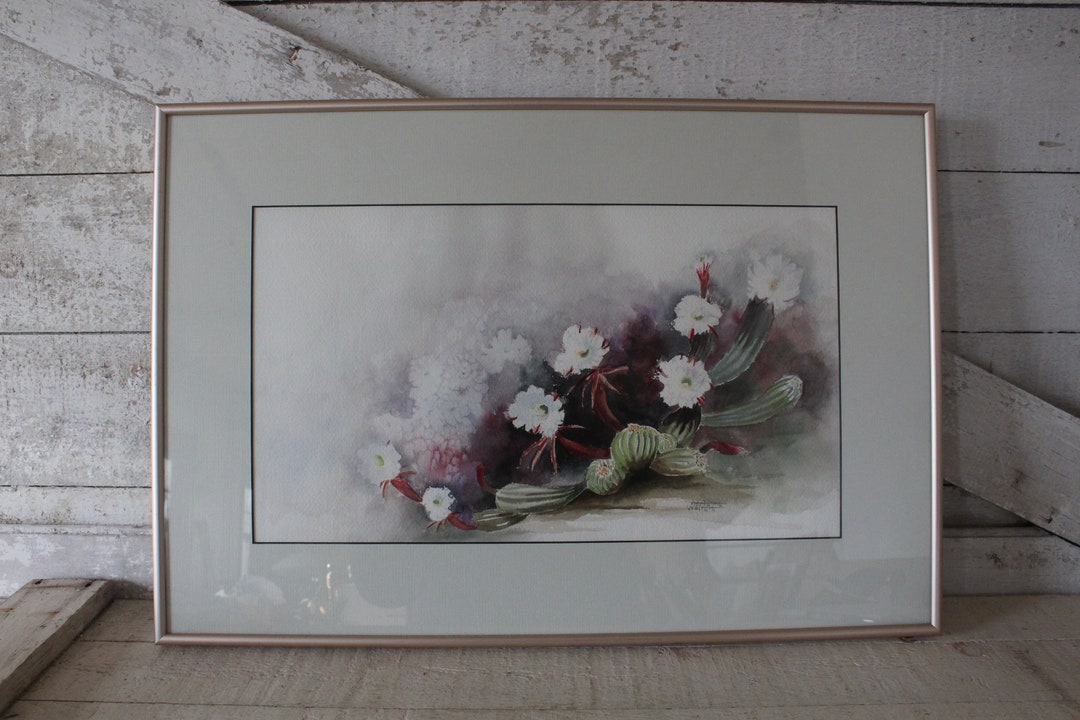 Vintage Original Watercolor by Adrienne Walters - Watercolor, Titled ...