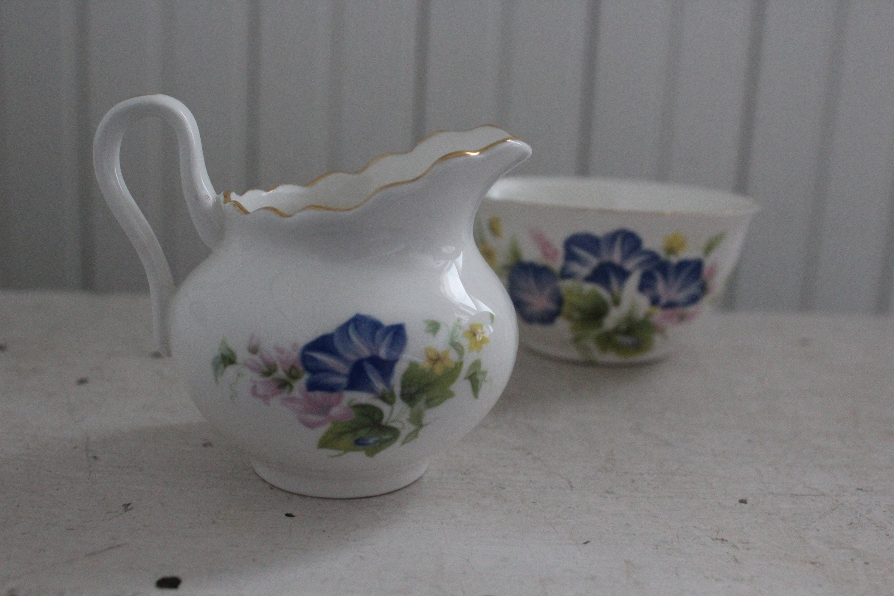 Vintage Royal Stuart Fine English Bone China Open Sugar Bowl | Etsy