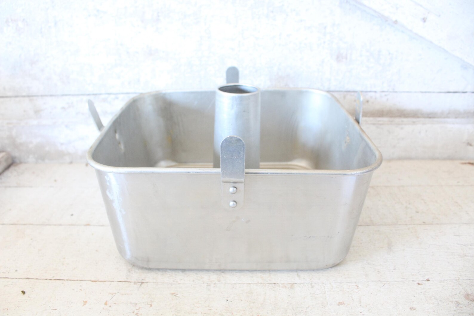 Vintage Wearever Square Angel Food Cake Pan - 2PC Aluminum Cake Pan ...