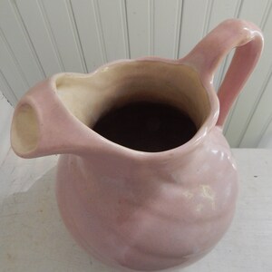 Red Wing Pink Swirl Stoneware Pitcher #735 - Red Wing Stoneware ...
