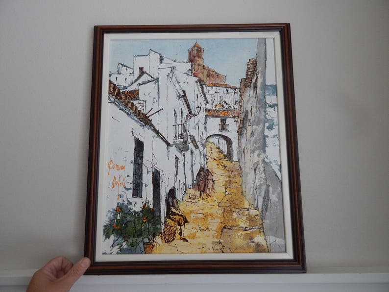 Original Oil Painting by Bernard Dufour French European | Etsy