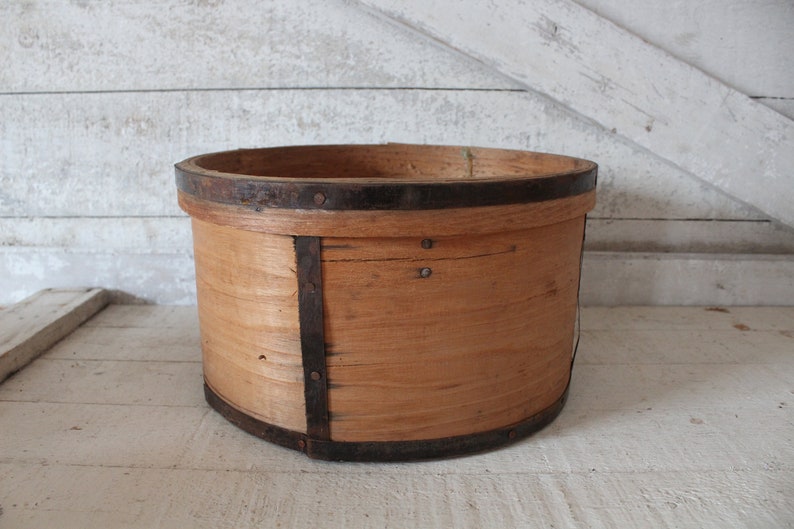 Rustic Wood & Metal Banded Cheese Boxes Nesting Set of Four - Etsy