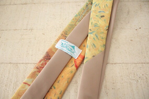 Vintage Ralph Marlin Vincent Van Gogh Men's Necktie -… - Gem