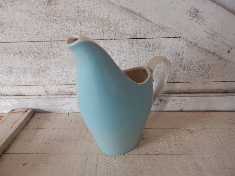 Mid Century Modern Serving Pitcher Sleek Modern Ceramic - Etsy