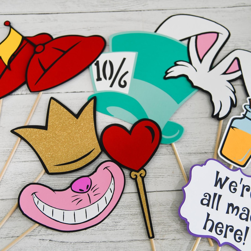 Alice in Wonderland Props - Etsy