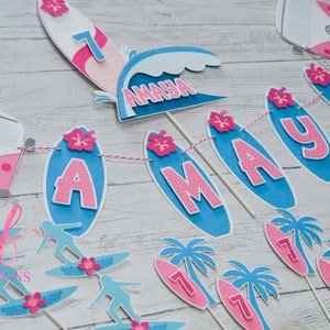 Surf Cake Topper Perfect for Your Beach Surf Pool or Summer - Etsy