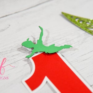 Peter Pan Cake Topper Beautifully detailed with Pan | Etsy