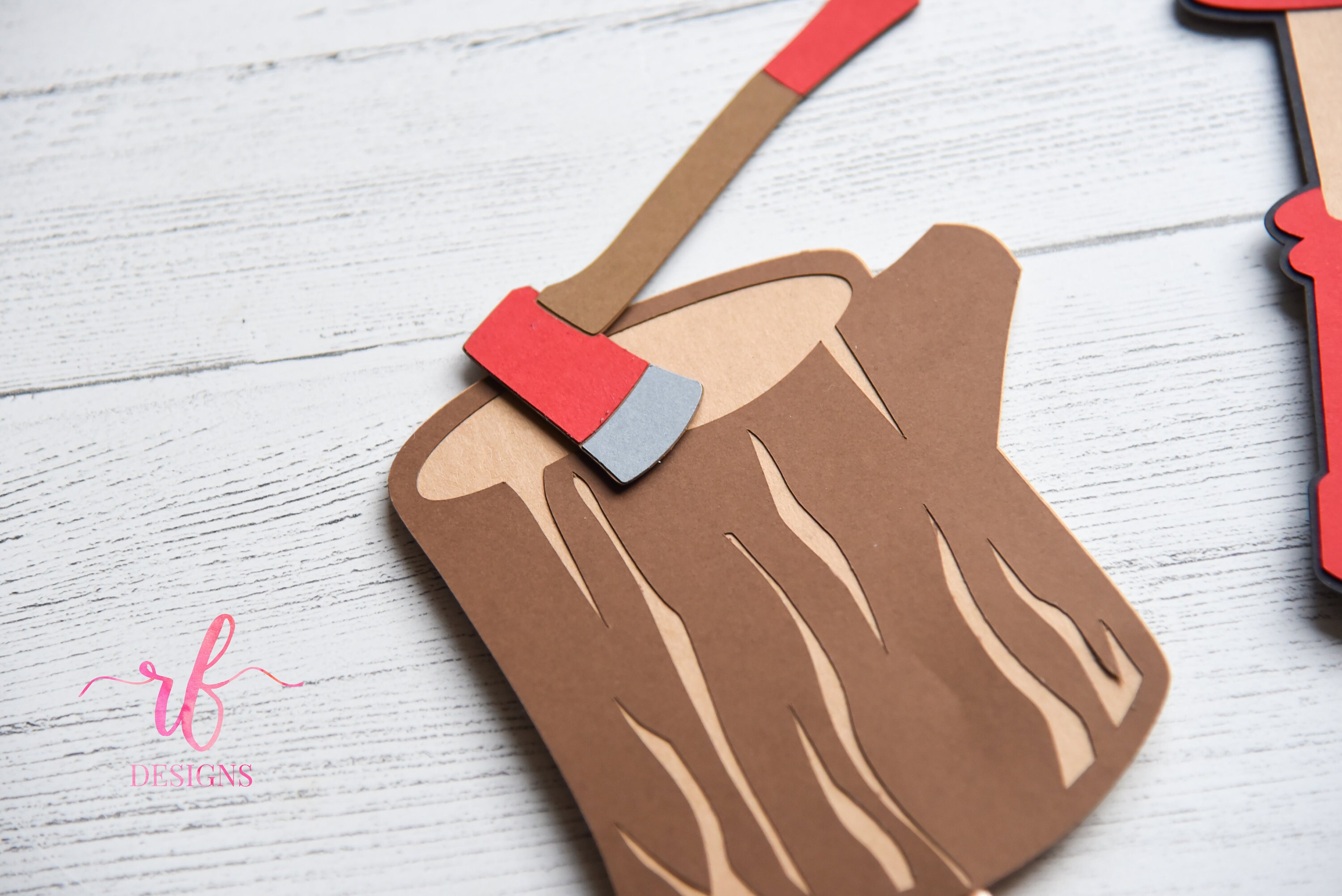 Lumberjack Centerpiece Choice of 4pc or 6pc set Adventure | Etsy