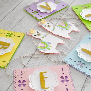 Llama Fiesta Theme Banner | Pastel Colors - Etsy