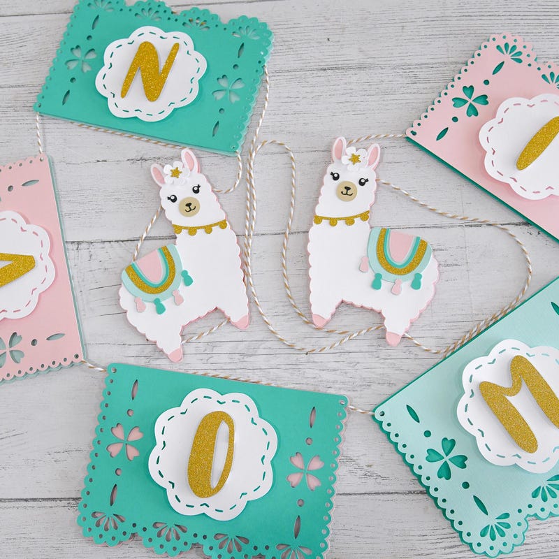 Llama Banner - Etsy