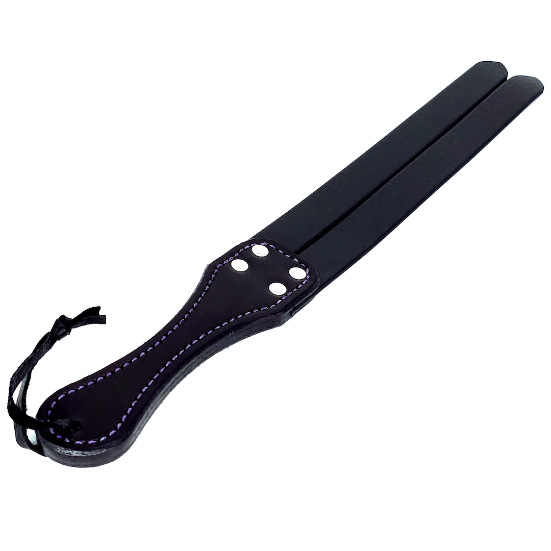 Rubber Tawse - PVC Coated Nylon With Leather Handle - 18" Length ...