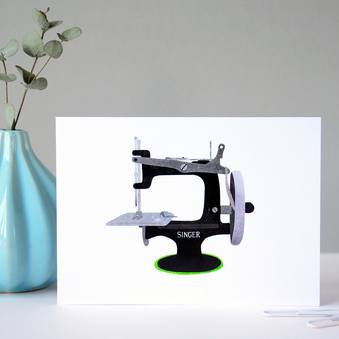 Sewing Machine Art Print Singer Sewing Machine Sewing - Etsy