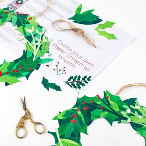 Christmas Wreath Craft Kit | Make Your Own Christmas Wreath | Festive ...