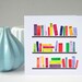 Books Birthday Card Bookworm Card Books Print Illustration - Etsy
