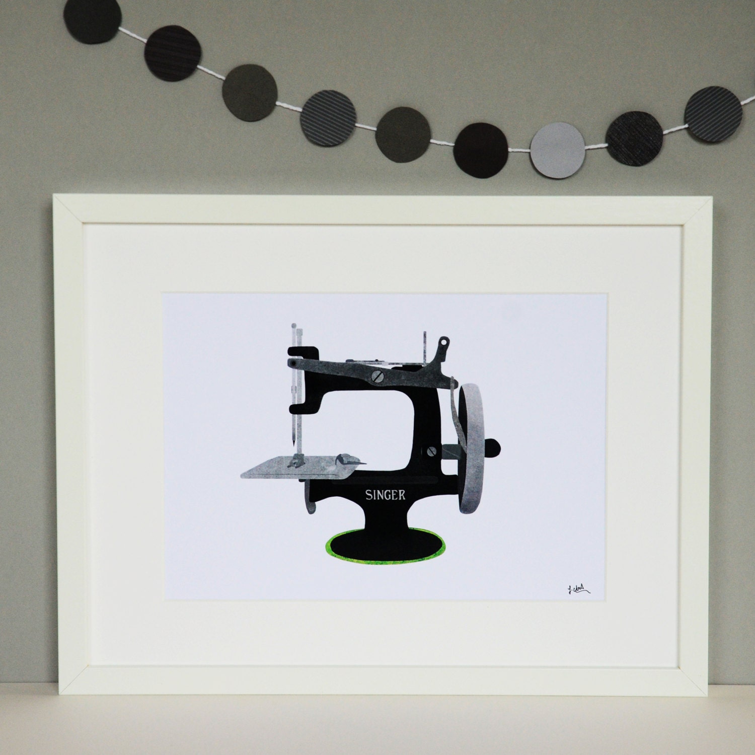 Sewing Machine Art Print Singer Sewing Machine Sewing - Etsy