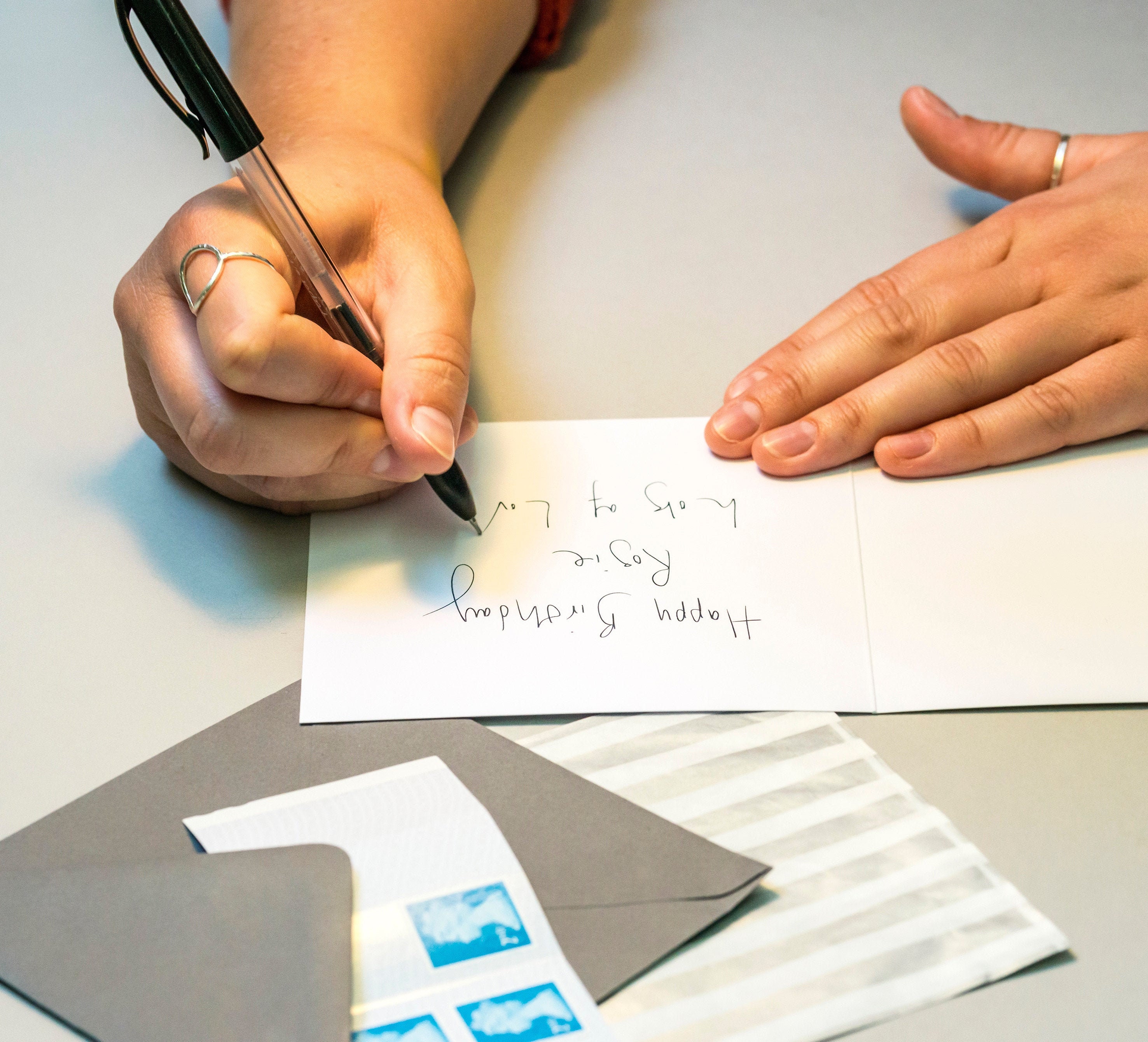 Send Card Directly Handwritten Message in Your Card Add - Etsy UK