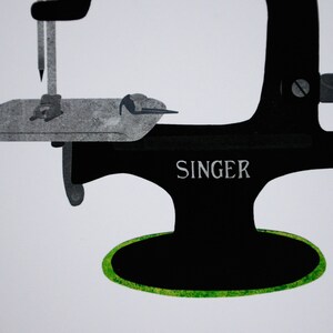 Sewing Machine Art Print Singer Sewing Machine Sewing Gifts for Her - Etsy