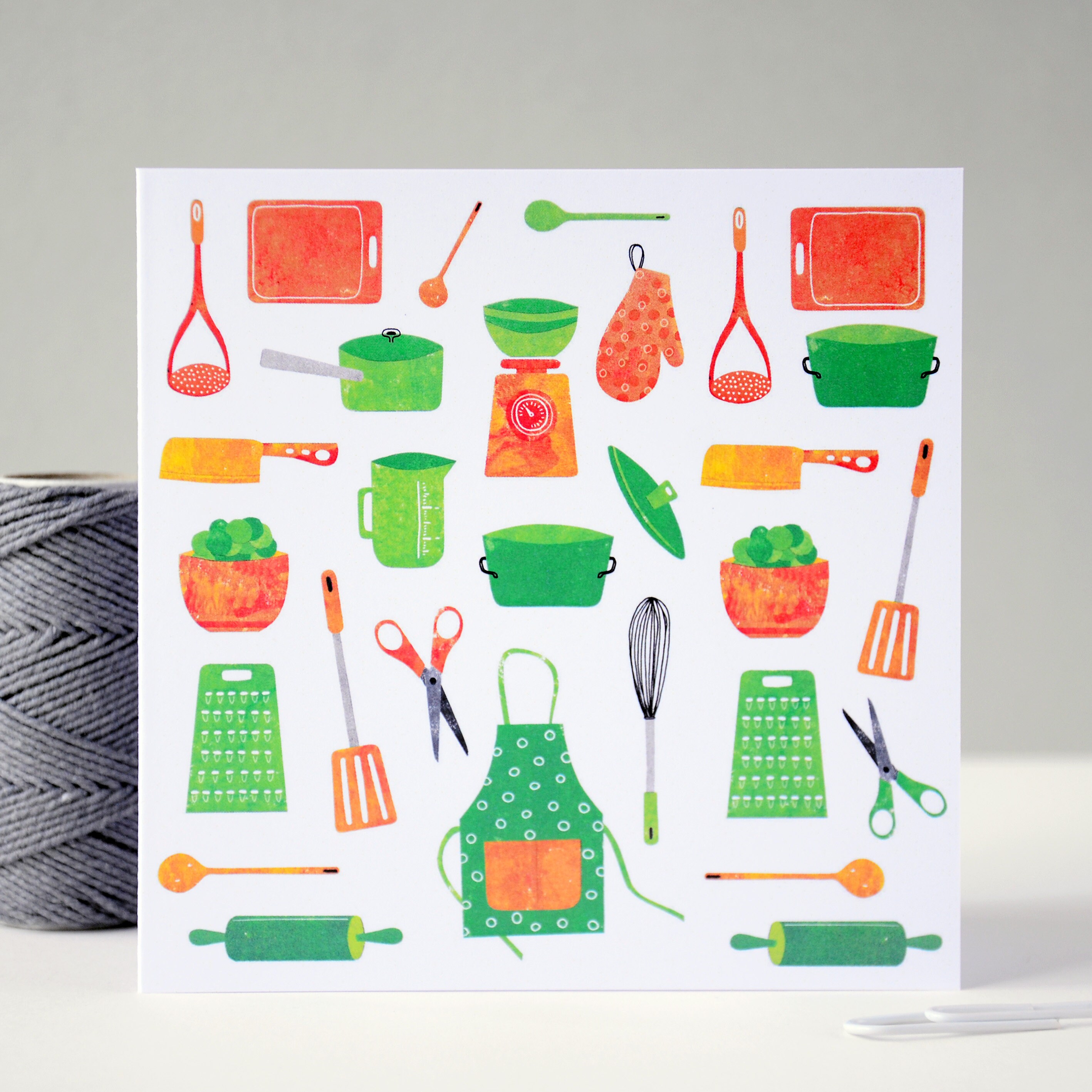 Foodie Card Chef Cooking Card Love to Bake Card Cooking - Etsy