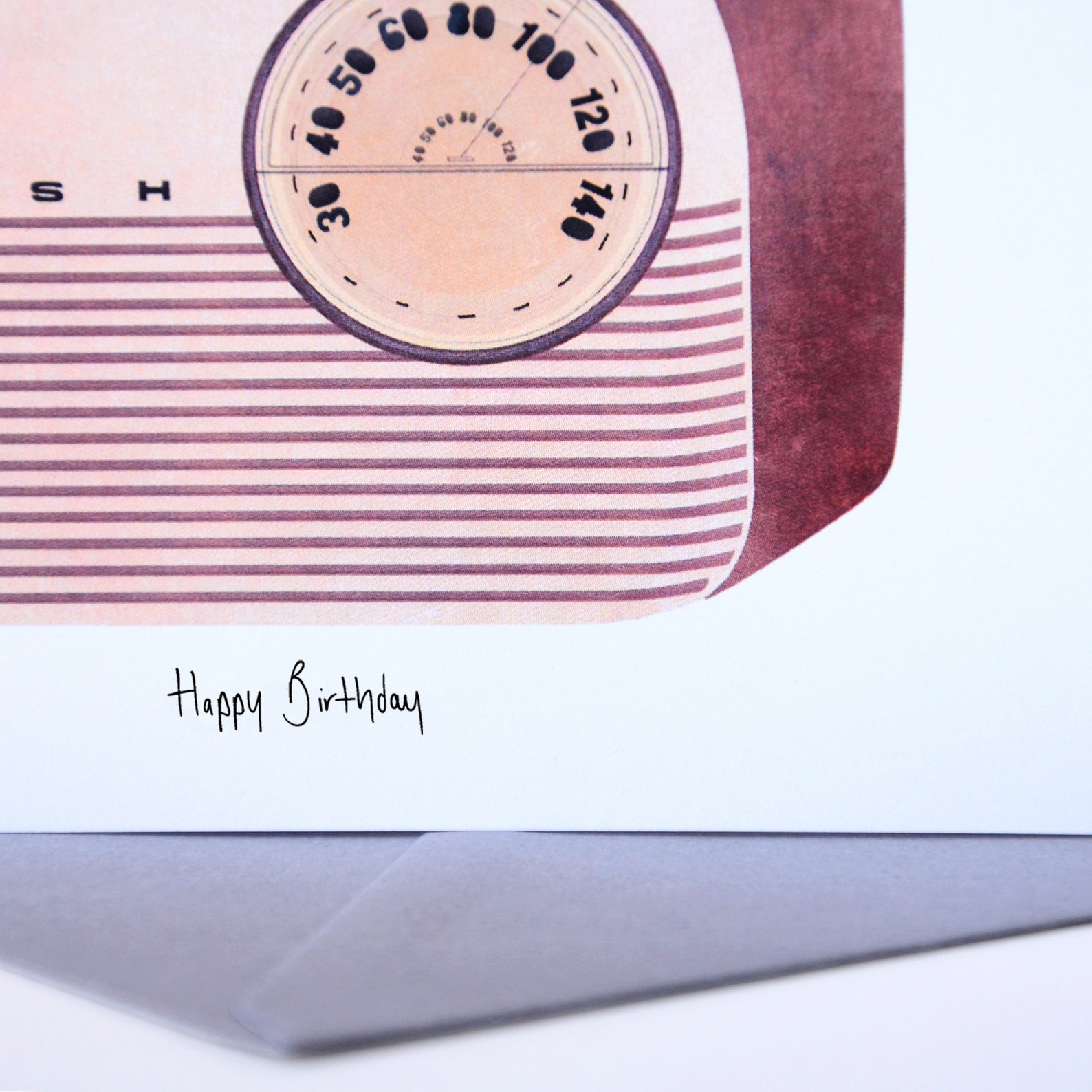 Bush Radio Card for Him Retro Birthday Card Radio Card for - Etsy