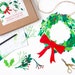 Christmas Wreath Craft Kit Make Your Own Christmas Wreath Festive ...