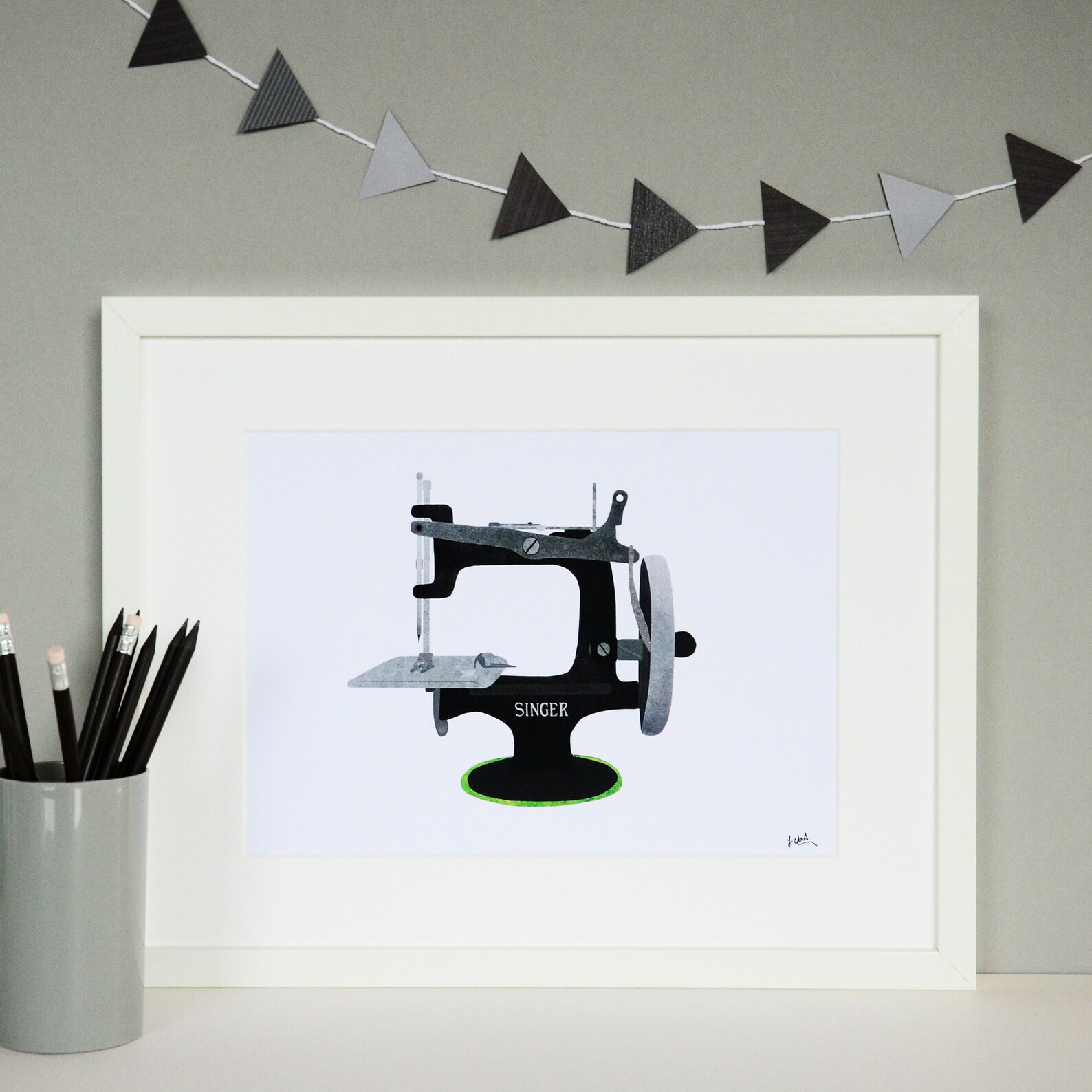 Sewing Machine Art Print Singer Sewing Machine Sewing - Etsy