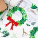 Christmas Wreath Craft Kit Make Your Own Christmas Wreath Festive ...
