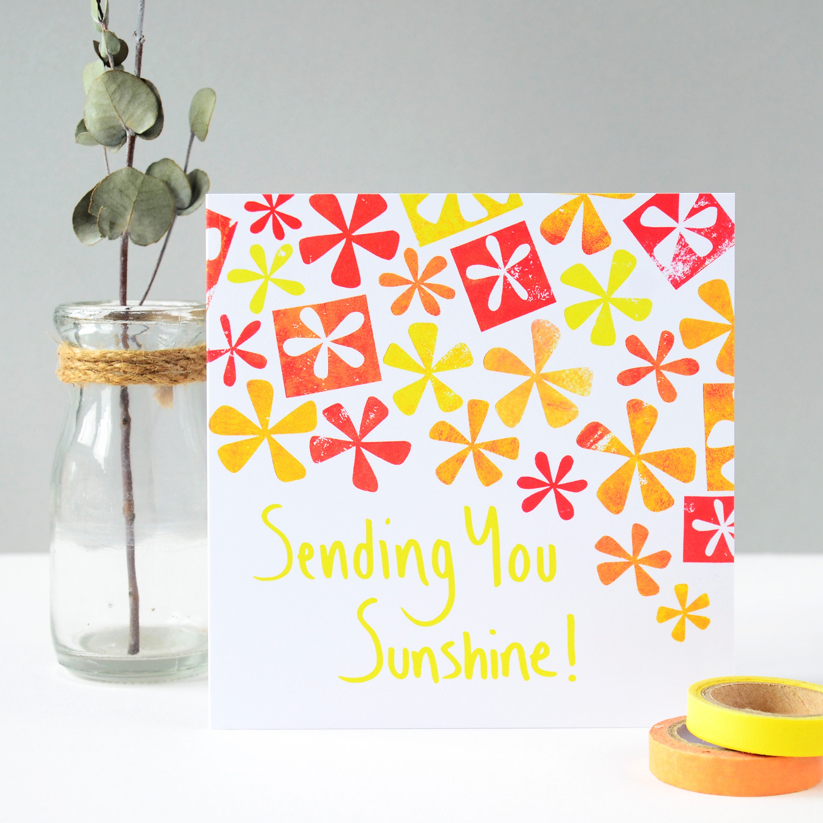 Birthday Sunshine Card Sending You Sunshine Card Send a - Etsy