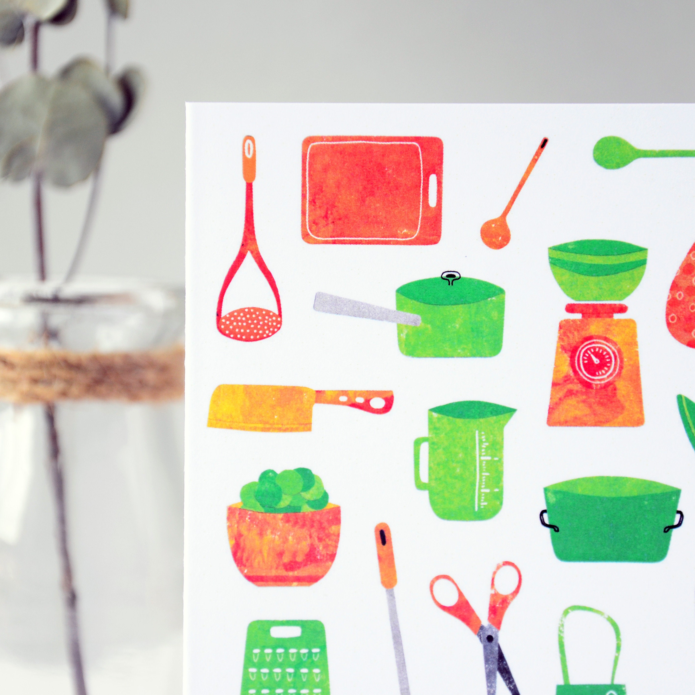 Foodie Card Chef Cooking Card Love to Bake Card Cooking - Etsy