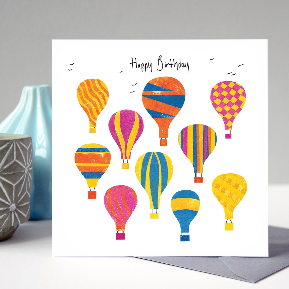 Happy Birthday Balloons Card | Children's Balloons Birthday Card | Card ...