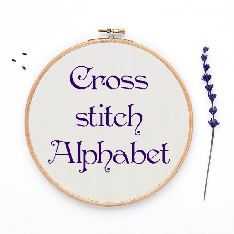 Charted Alphabet for Needlepoint - Etsy