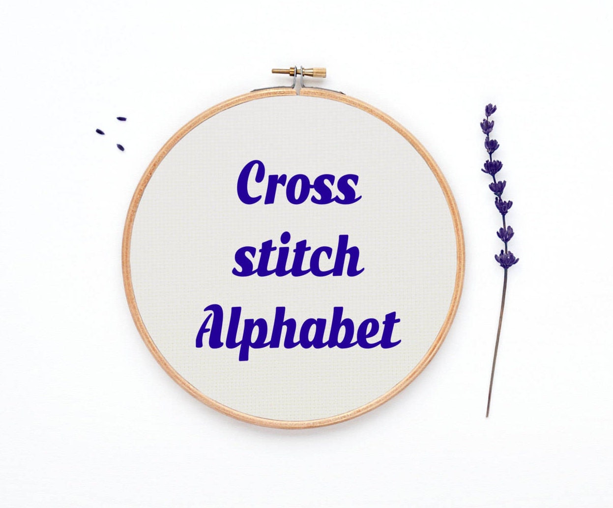Alphabet graph 27 sts tall letters chart cross stitch abc | Etsy