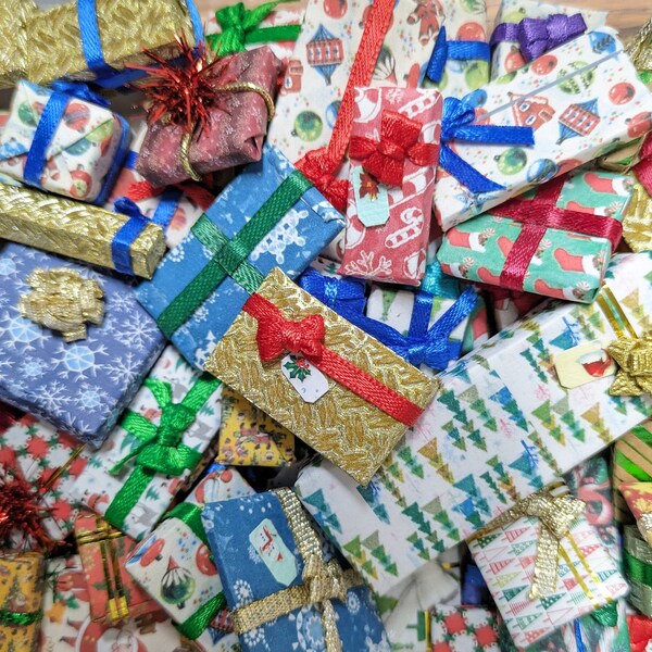 Christmas Miniatures - Etsy