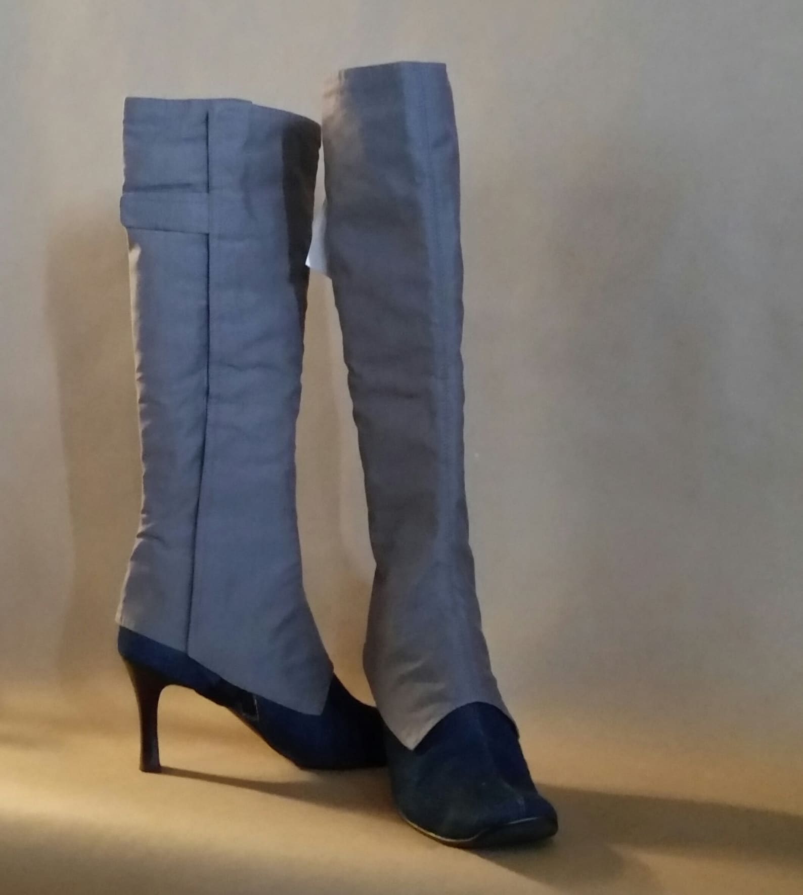 Vintage SPATTERDASH by Tallarida Boot Spats - 1999 Designer Knee-high ...