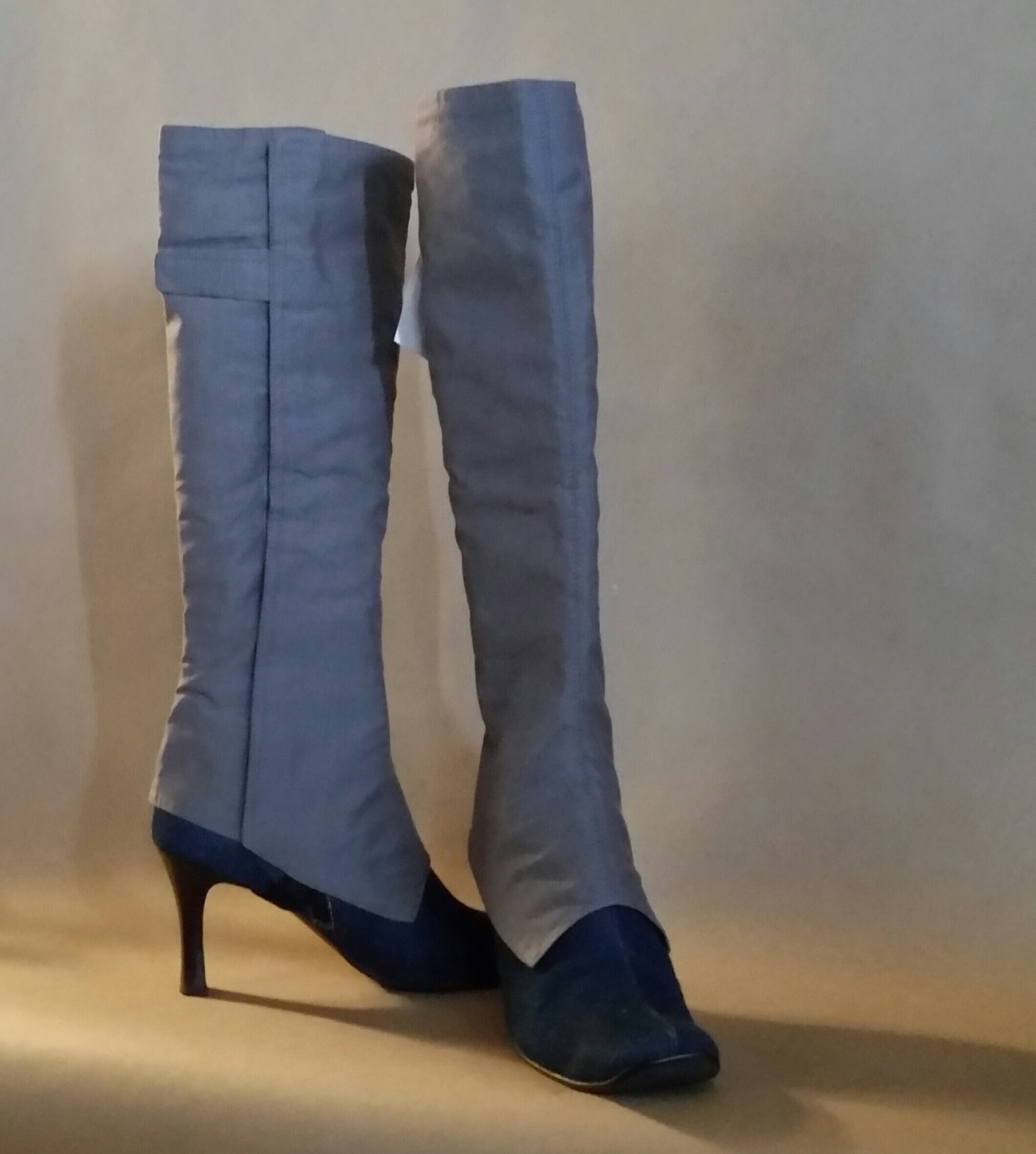 Vintage SPATTERDASH by Tallarida Boot Spats - 1999 Designer Knee-high ...