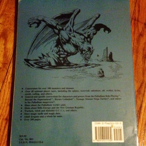 Rifts Conversion Book (RPG) - Vintage/antique Game - Etsy