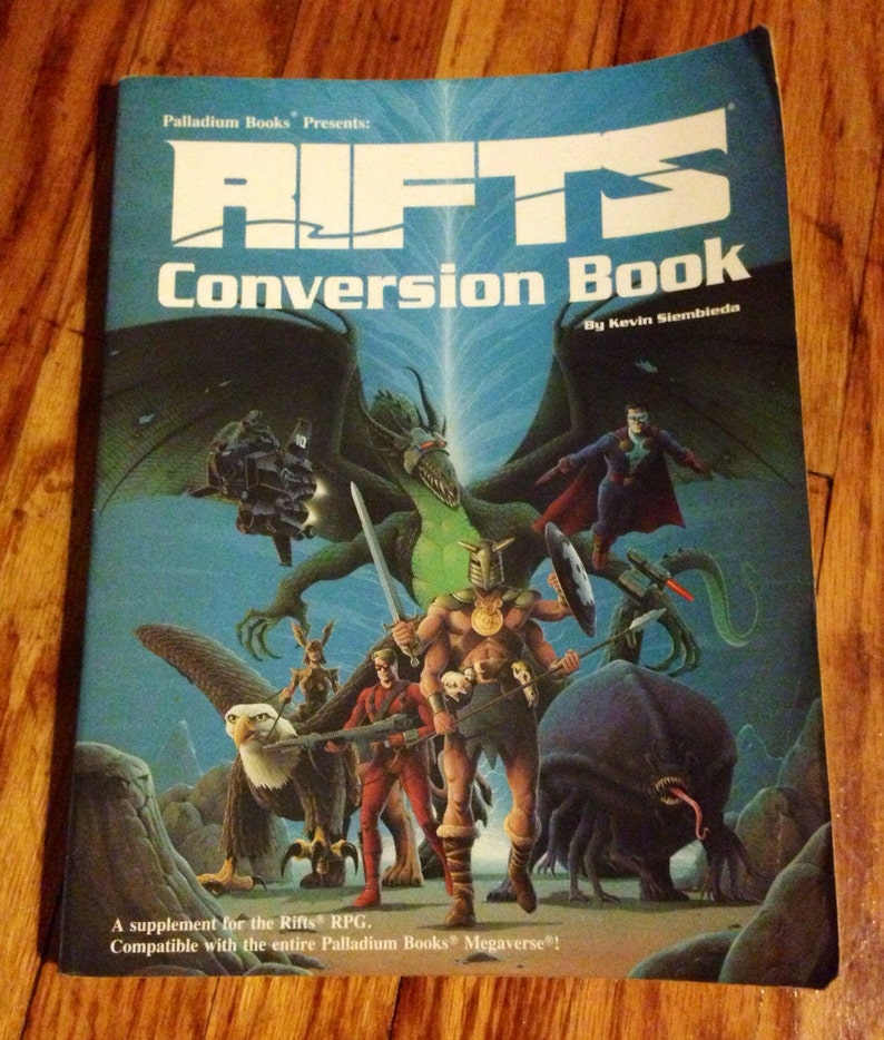 Rifts Conversion Book (RPG) - Vintage/antique Game - Etsy
